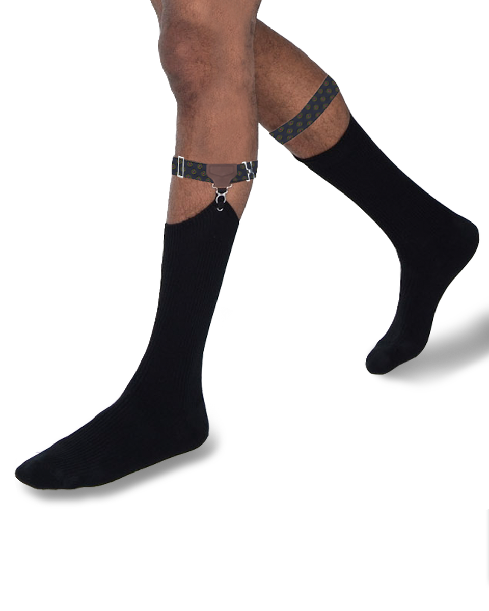 KK & Jay Supply Co. | Classic Sock Garters - Washington Navy