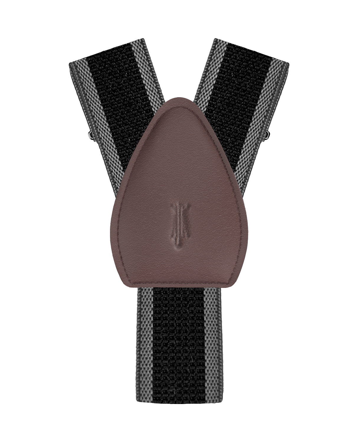 KK & Jay Supply Co. Shirttail Garters | Wrigby Stripe Black Shirt Stays